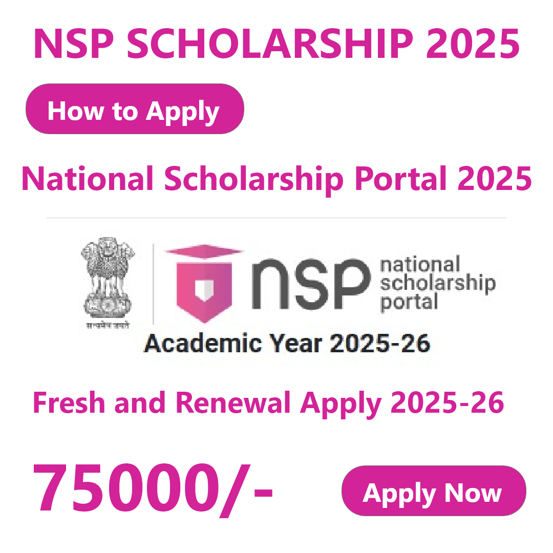 NSP Scholarship 2025: Online Apply for National Scholarship Portal, Eligibility, Last Date ...